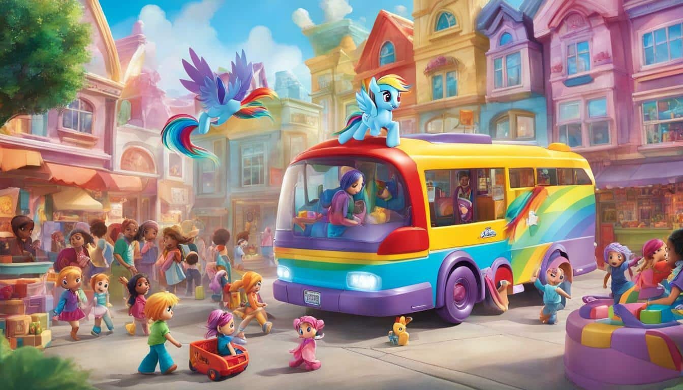 Join The Fun With Playskool's Rainbow Dash Friendship Bus!