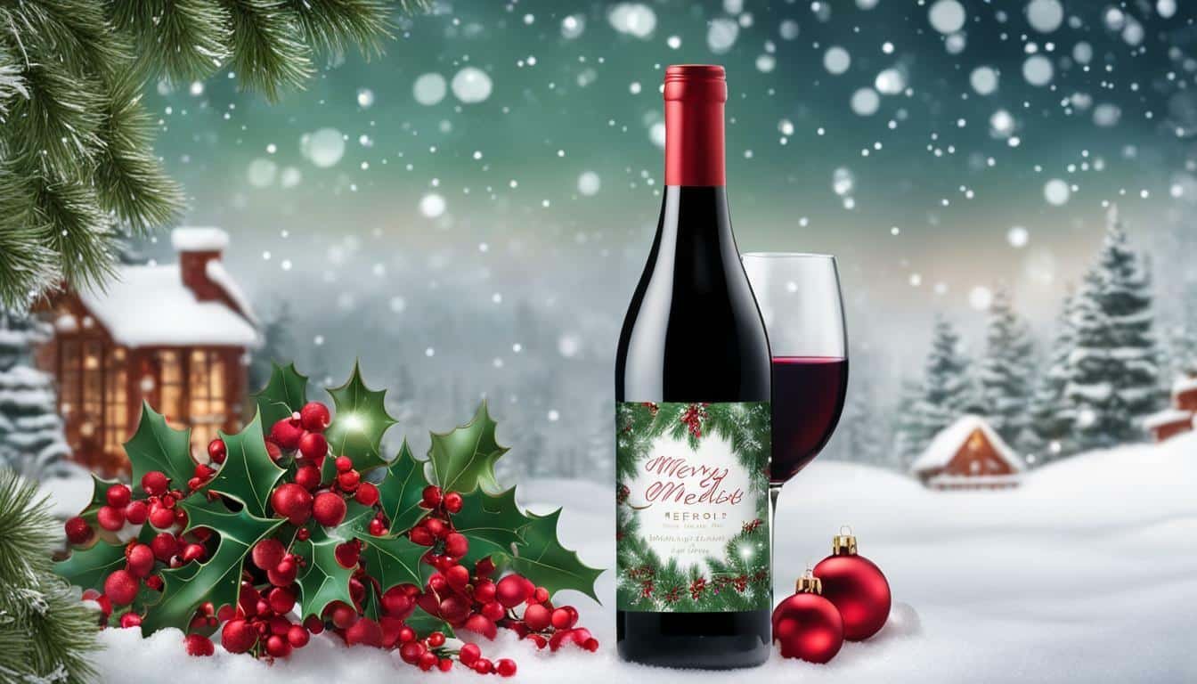 Download Your Merry Merlot Wine Label Printable Today!