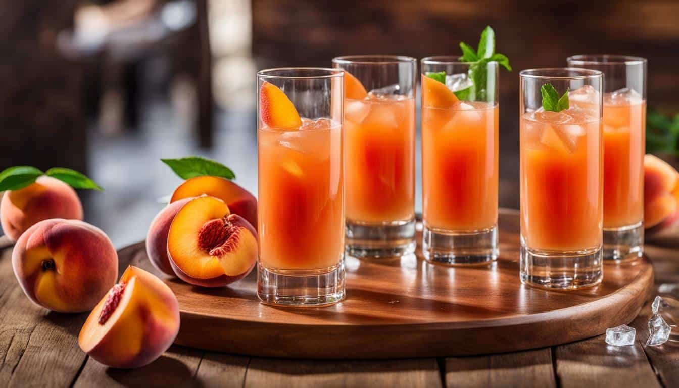 Savor The Flavor With Crown Royal Peach Shooters