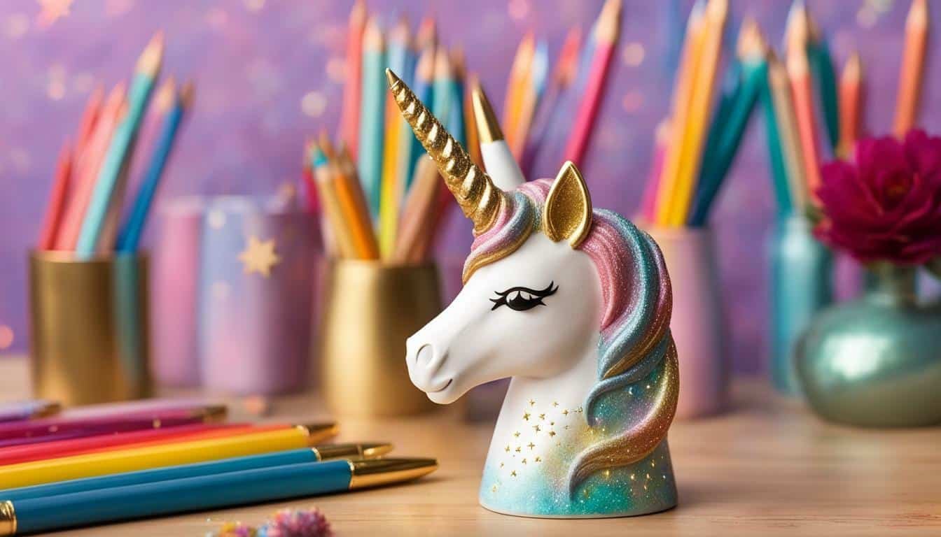 Create Magic At Your Desk With DIY Unicorn Pen Holder