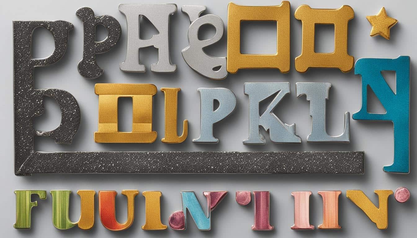 Create Fun With DIY Metallic Alphabet Magnets - Discover How!