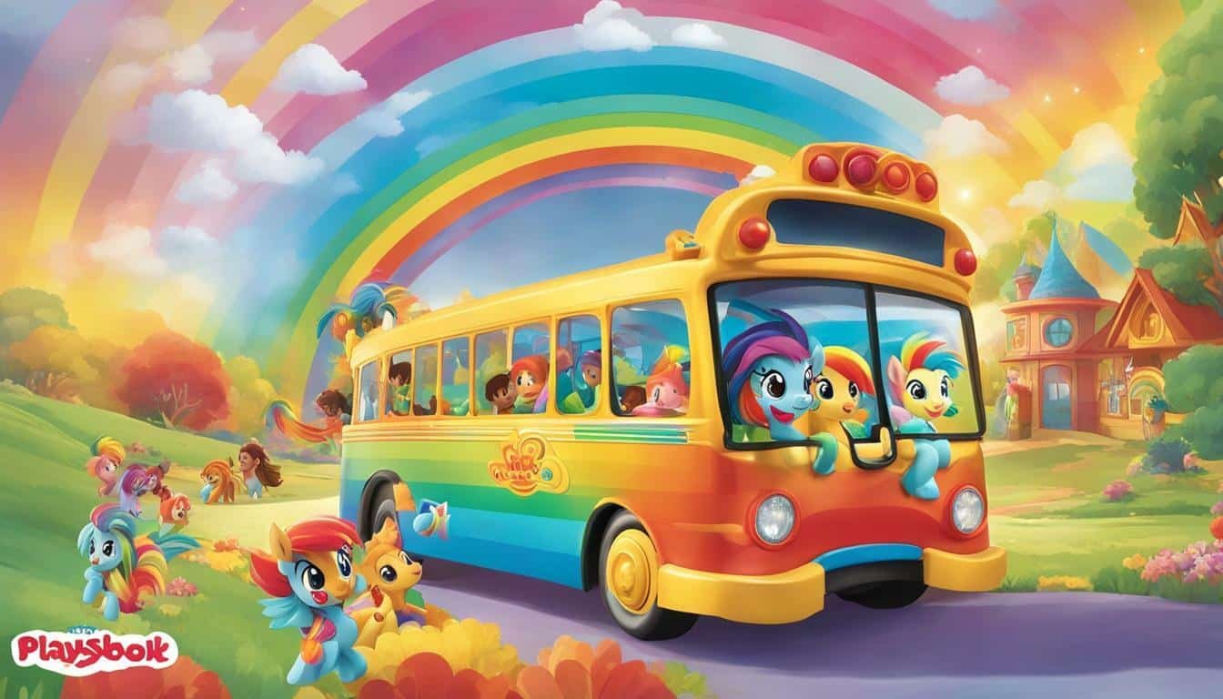 Join The Fun With Playskool's Rainbow Dash Friendship Bus!