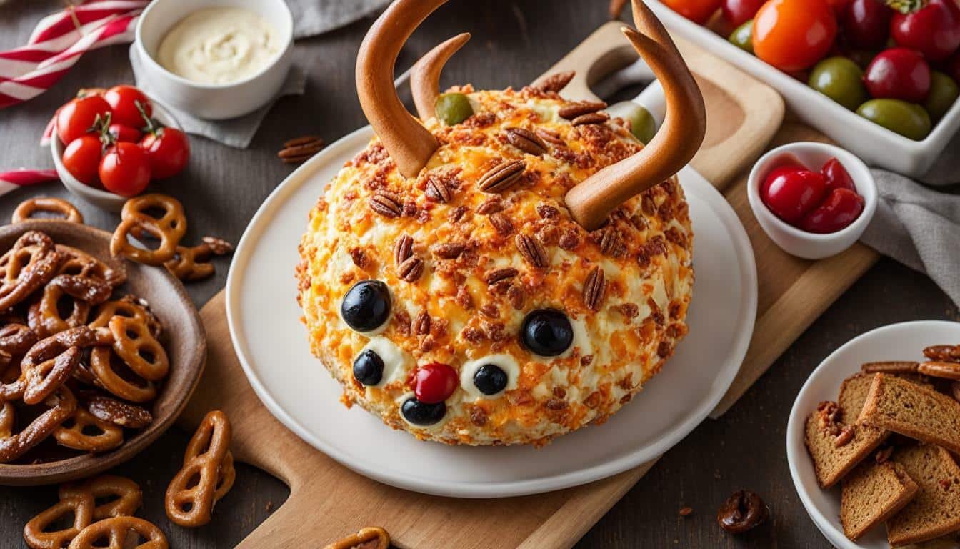 Get Festive With My Easy Rudolph Cheese Ball Recipe!