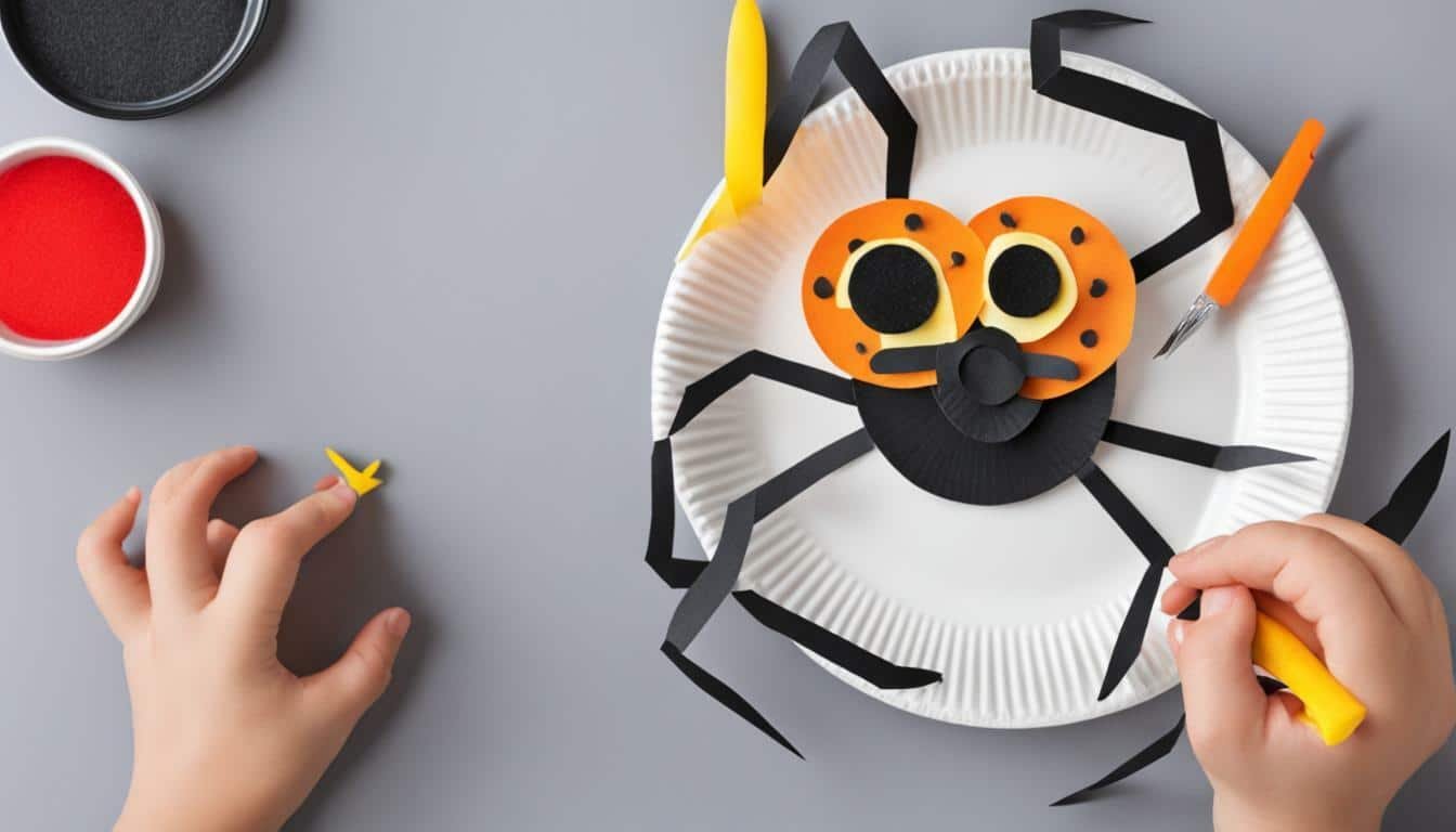 Easy Spider Paper Plate Craft For Kids To Love!