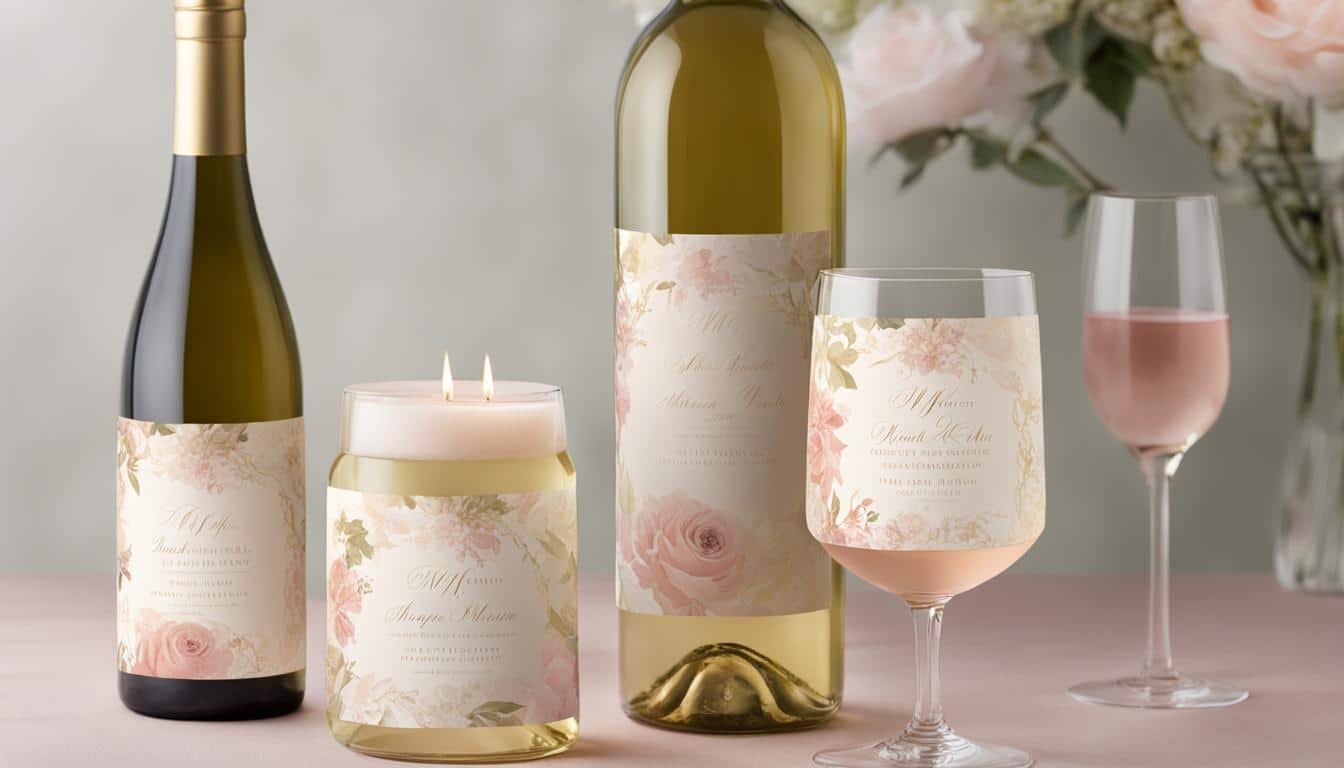 Cherish Your Big Day With Custom Marriage Wine Labels
