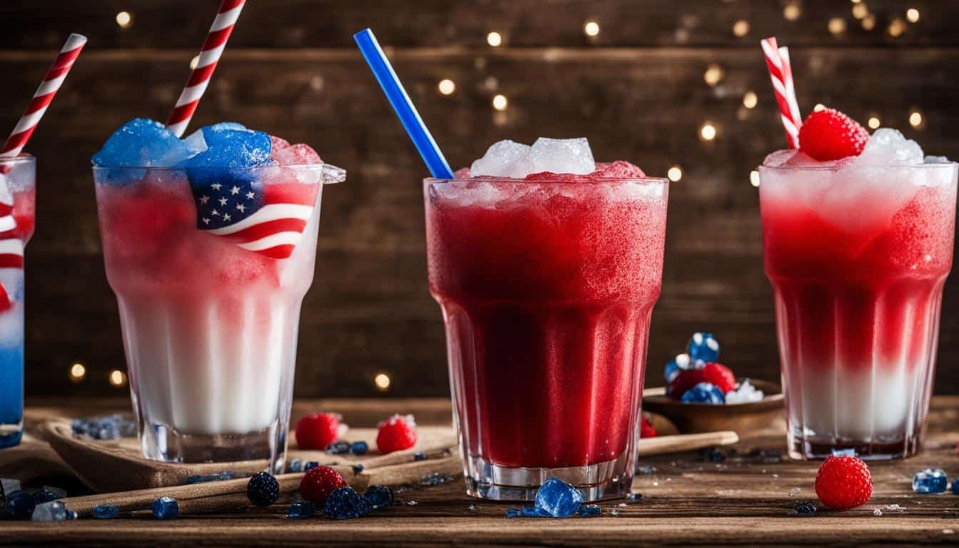 Celebrate With Patriotic Slushies - Perfect Summer Treats!