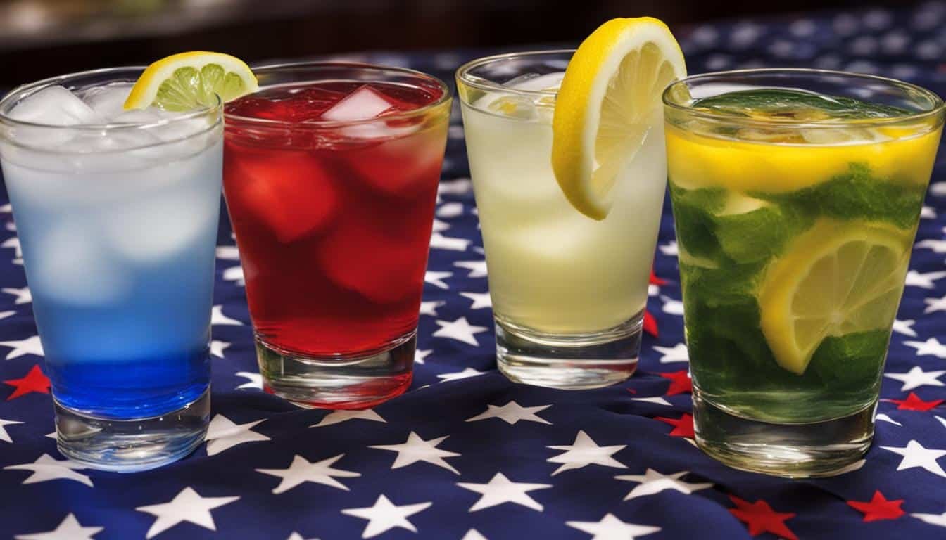Celebrate With Patriotic Lemonade Shooters: Refreshing And Fun!