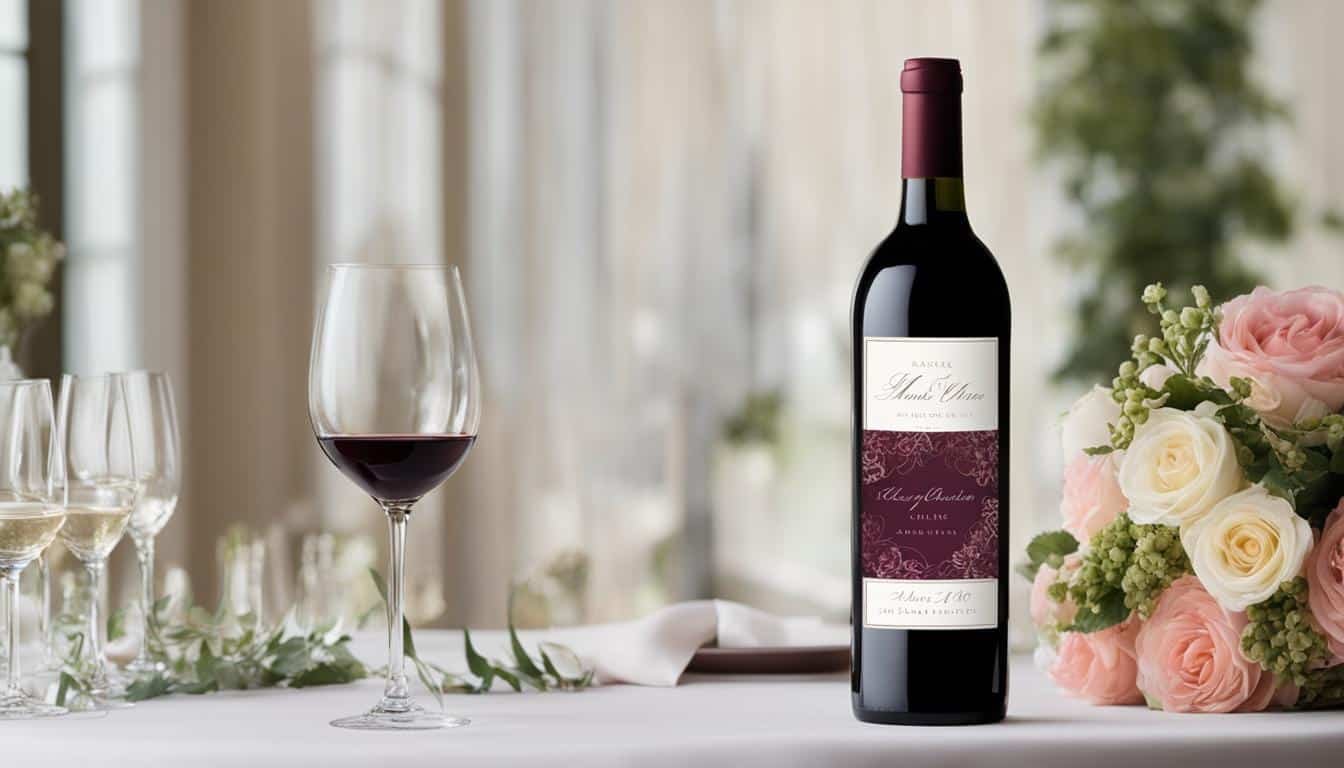 Cherish Your Big Day With Custom Marriage Wine Labels