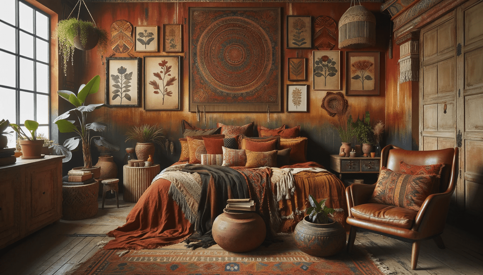 29 Boho Bedroom Earth Tones Ideas - Courtneys World