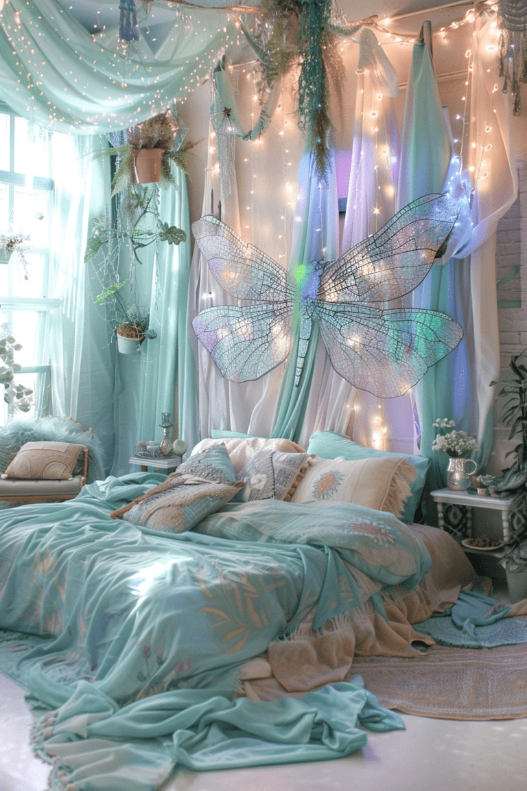 29 Dragon Fly Boho Style Bedroom Ideas - Courtneys World