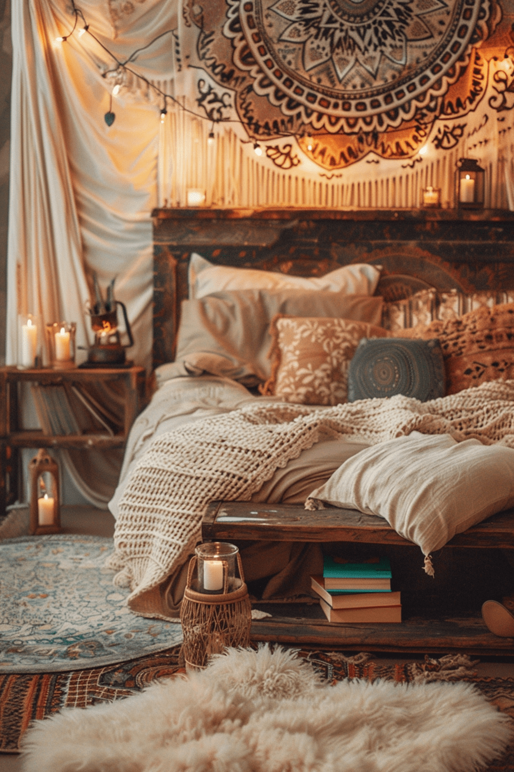 29 Cozy Boho Style Bedroom Ideas - Courtneys World