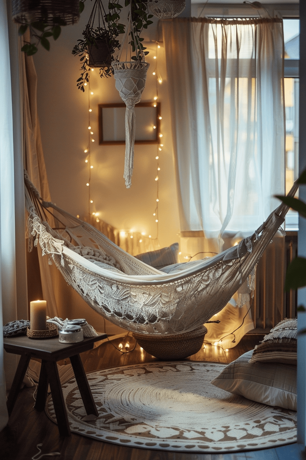 29 Boho Bedroom Hammocks You Must See - Courtneys World
