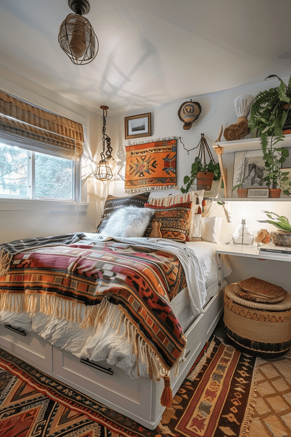 29 Boho Ideas For Small Bedrooms - Courtneys World