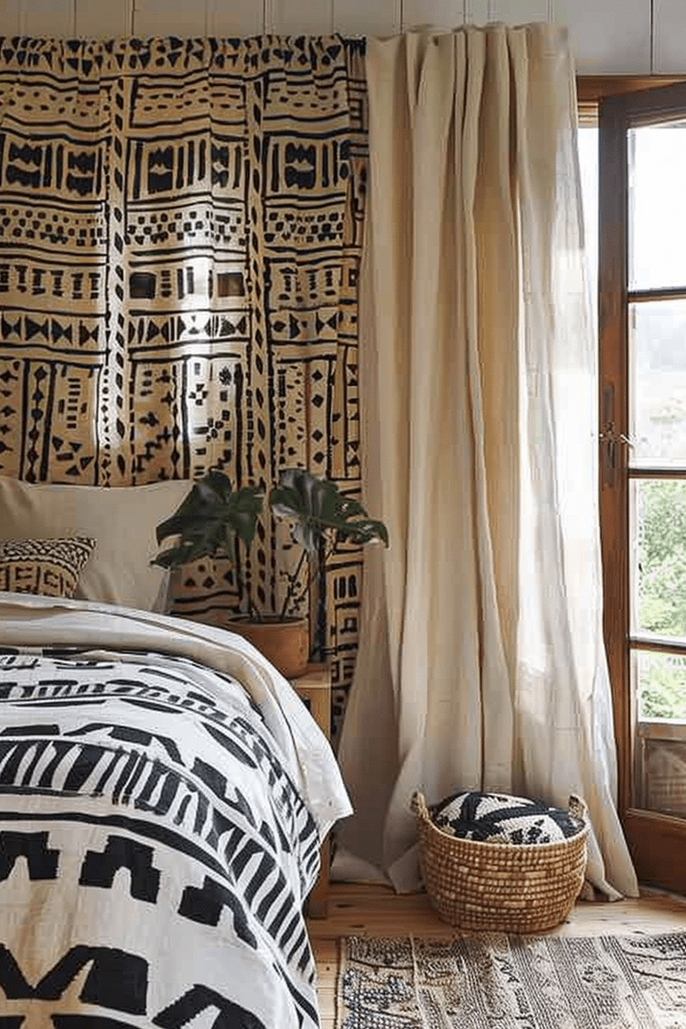 29 Boho Bedroom Curtain Ideas - Courtneys World