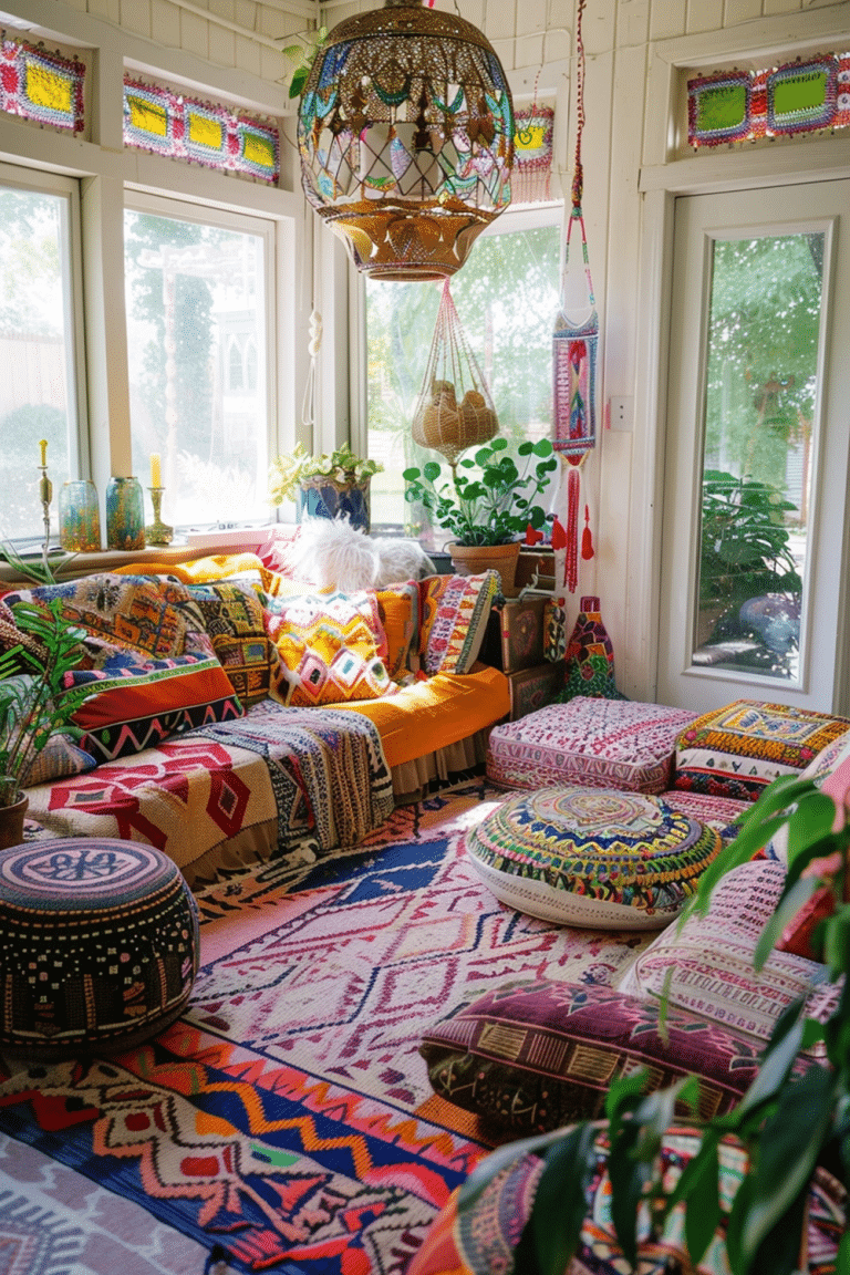 29 Incredible Boho Sunroom Ideas - Courtneys World