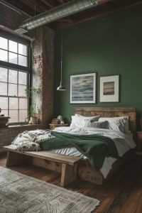 29 Dark Green Bedroom Ideas For A Luxurious And Calming Space ...