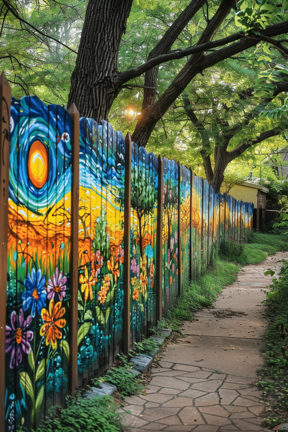 29 Privacy Fence Ideas - Courtneys World