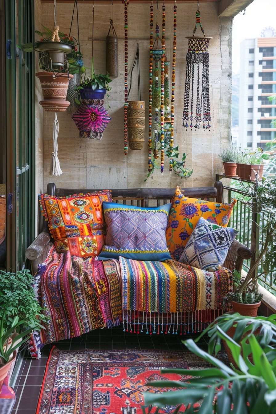 29 Boho Balcony Vibes - Courtneys World