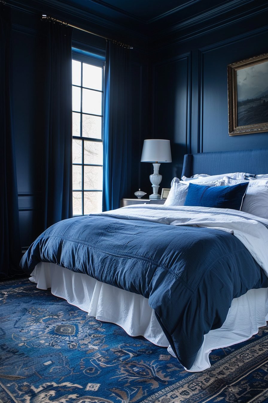 29 Minimal Blue Bedroom Ideas - Courtneys World
