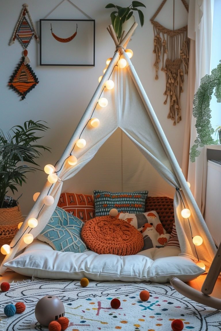 29 Boho Playroom Ideas - Courtneys World