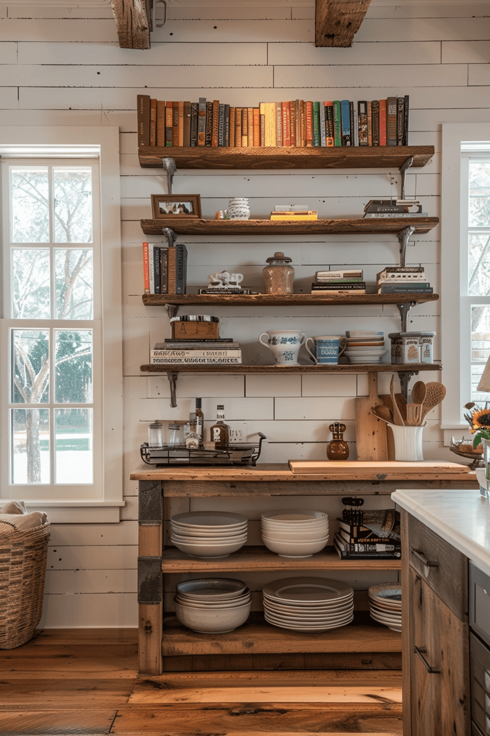 27 Farmhouse Kitchen Decor Ideas - Courtneys World