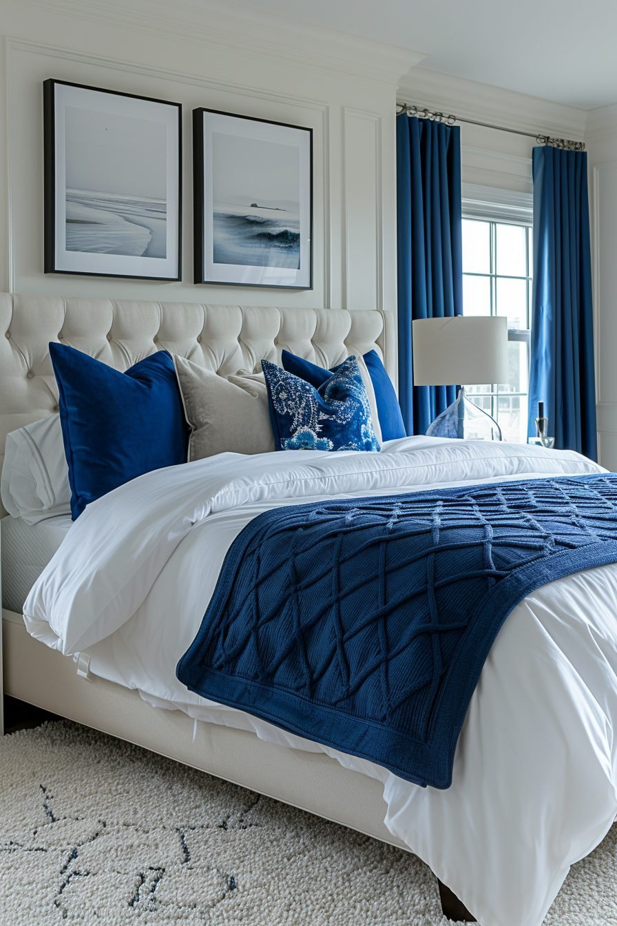29 Minimal Blue Bedroom Ideas - Courtneys World