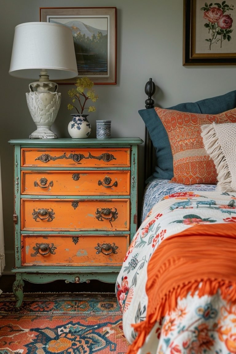 29 Boho Bedroom Storage Ideas To Maximize Space With Style - Courtneys ...