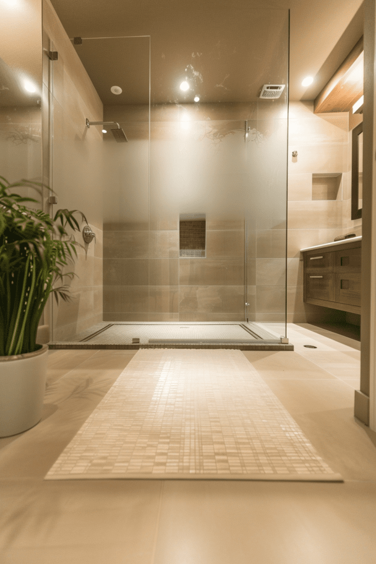 29 Doorless Walk In Shower Ideas - Courtneys World