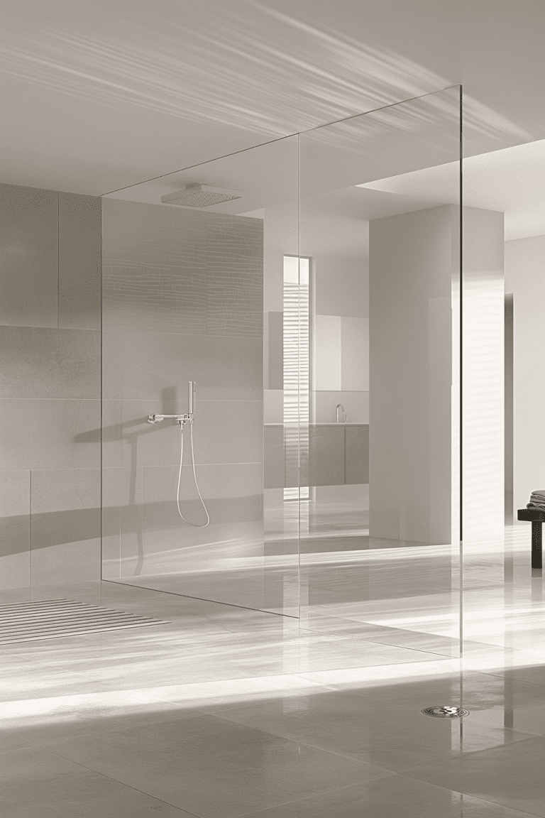 29 Doorless Walk In Shower Ideas - Courtneys World