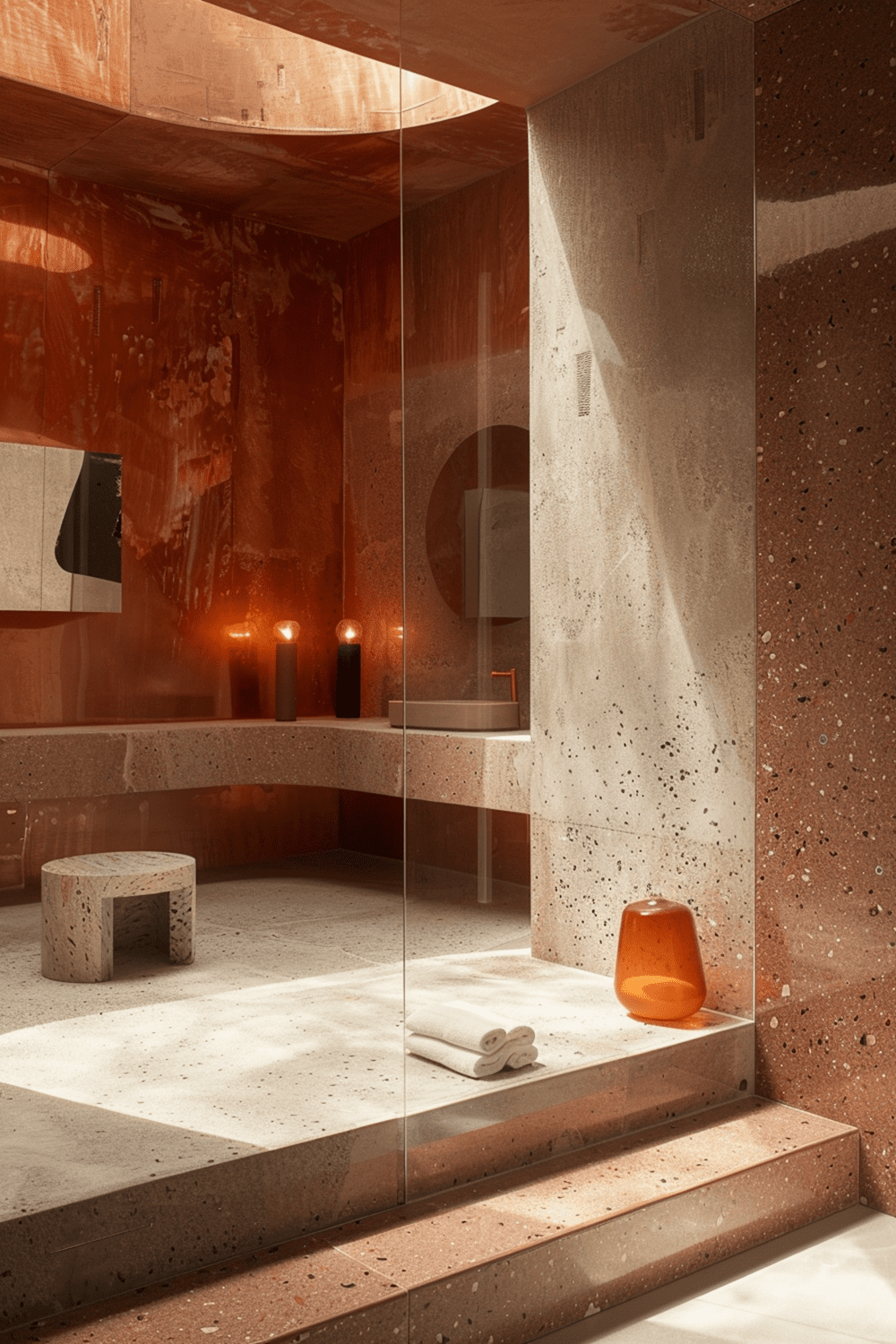 29 Doorless Walk In Shower Ideas - Courtneys World