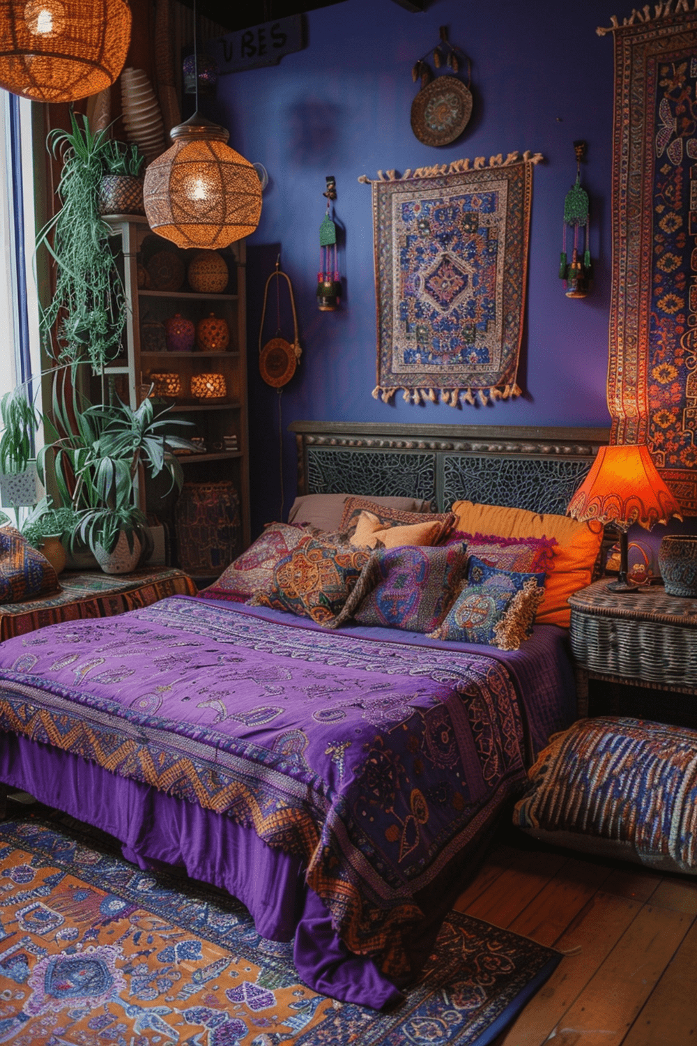 29 Lavender Boho Bedroom Ideas - Courtneys World
