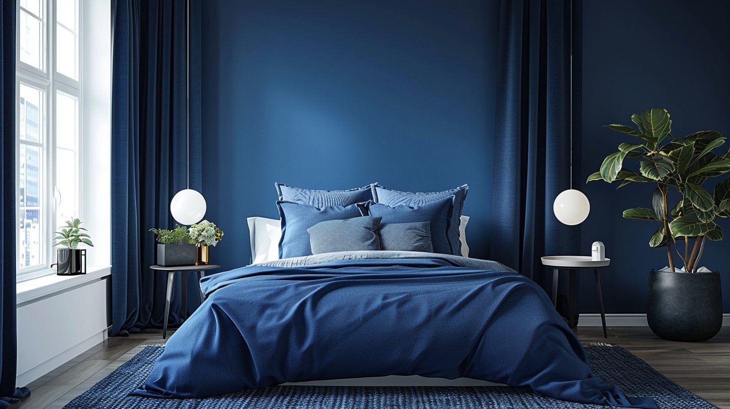 29 Minimal Blue Bedroom Ideas - Courtneys World