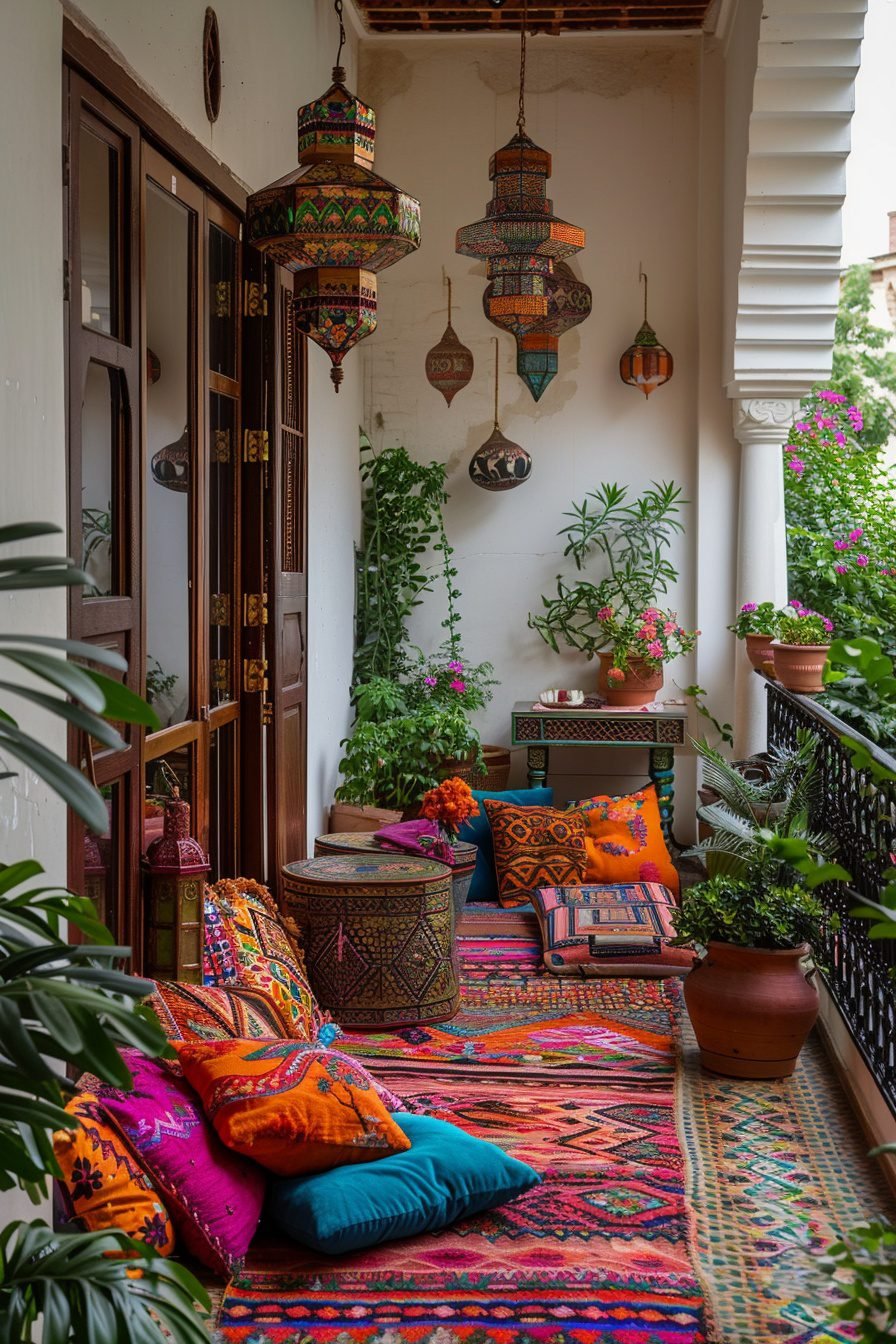 29 Boho Balcony Vibes - Courtneys World
