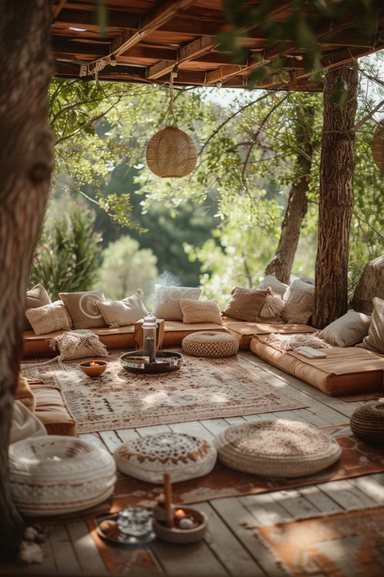 29 Boho Tranquil Spaces For Peaceful Living - Courtneys World