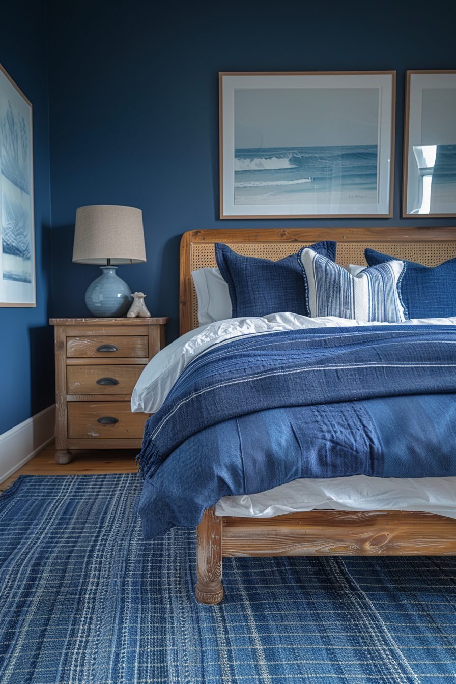 29 Minimal Blue Bedroom Ideas - Courtneys World