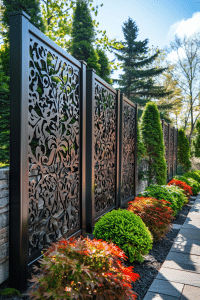 29 Privacy Fence Ideas - Courtneys World