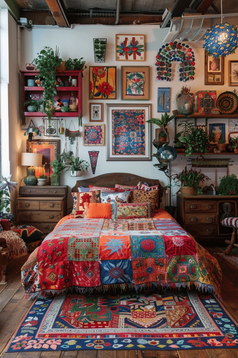 29 Red Boho Bedroom Ideas - Courtneys World