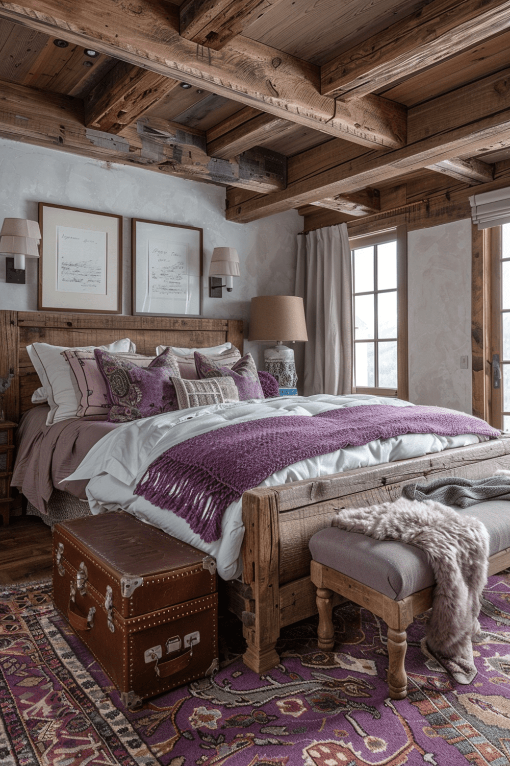 29 Lavender Boho Bedroom Ideas - Courtneys World