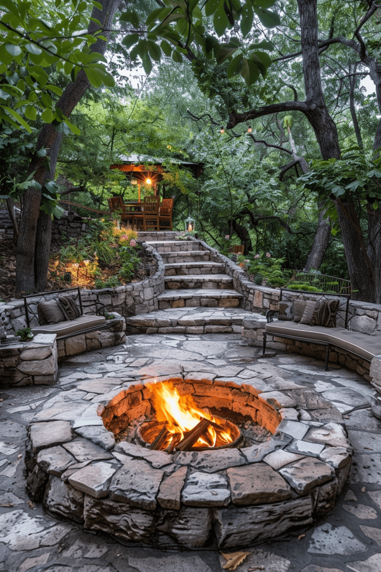 28 Outdoor Fire Pit Ideas - Courtneys World