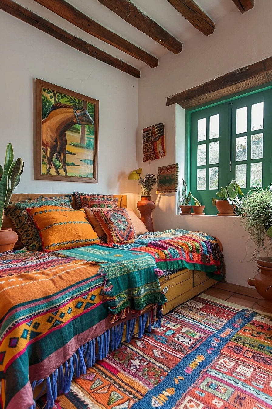 29 Boho Bedroom Storage Ideas To Maximize Space With Style - Courtneys ...