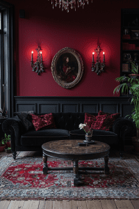 29 Dark Boho Living Room Ideas - Courtneys World
