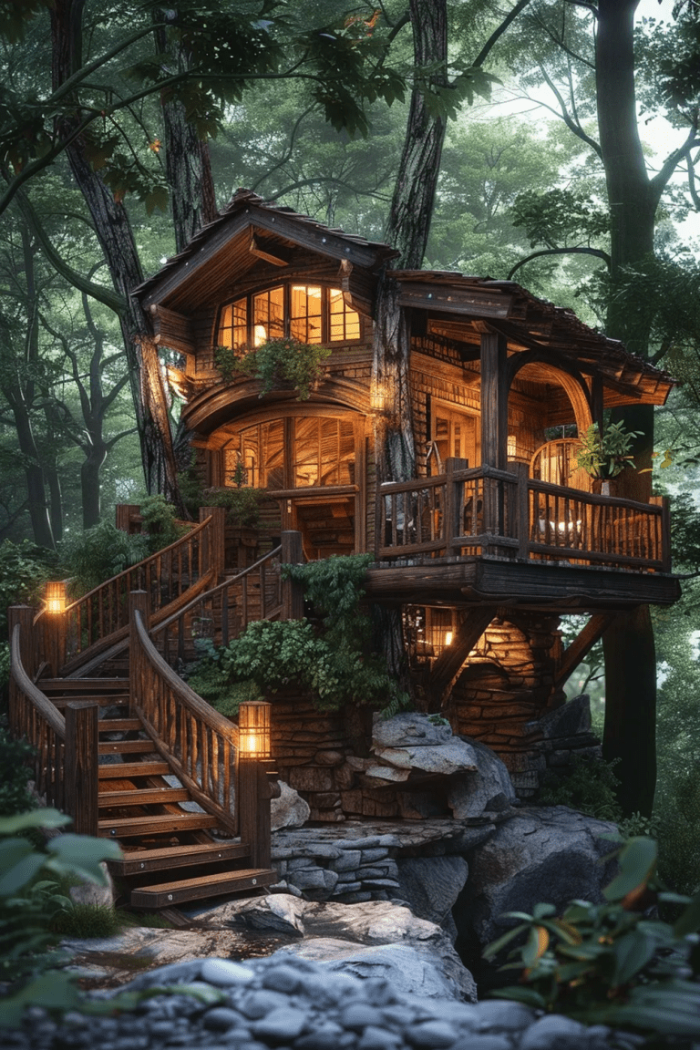 29 Dreamy Treehouses For Ultimate Backyard Escapes - Courtneys World