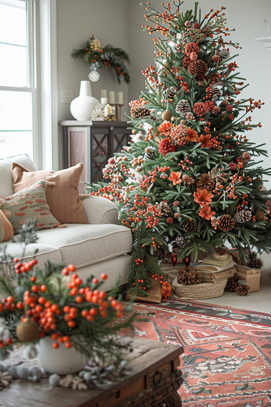 29 Enchanting Boho Christmas Decor Ideas For A Festive Holiday ...