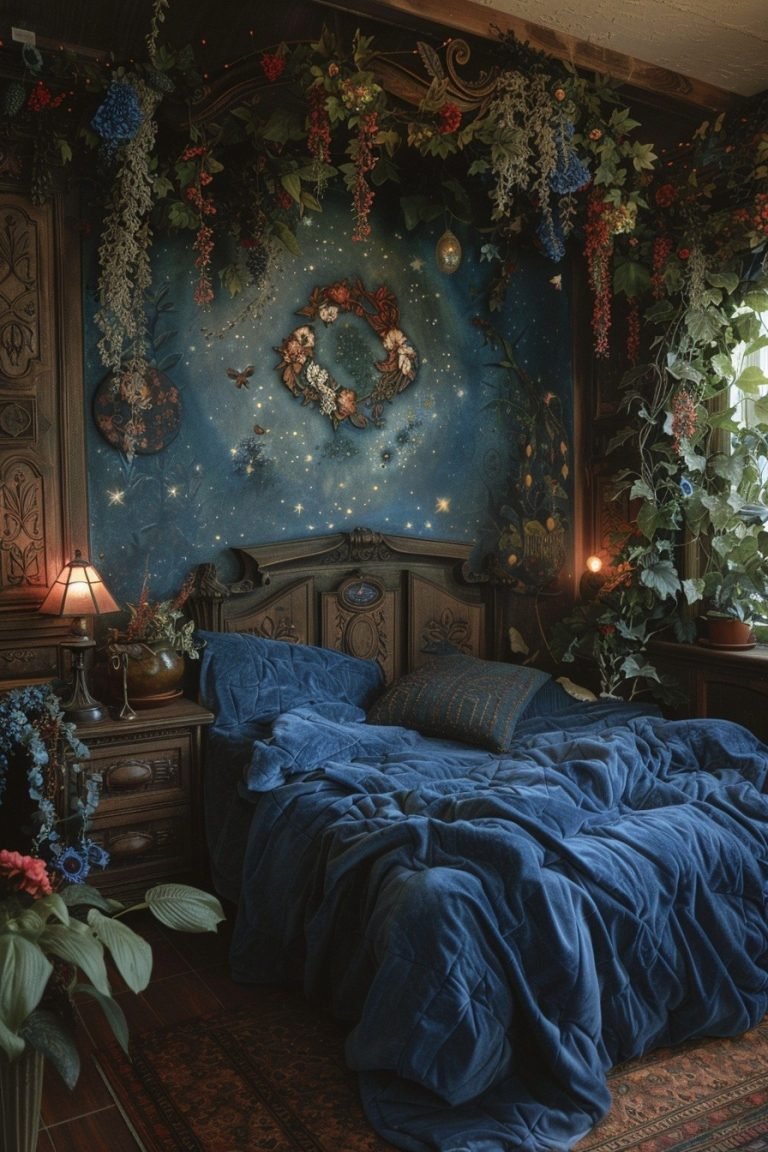 29 Goth Bedroom Ideas To Create A Mysterious And Enchanting Space ...