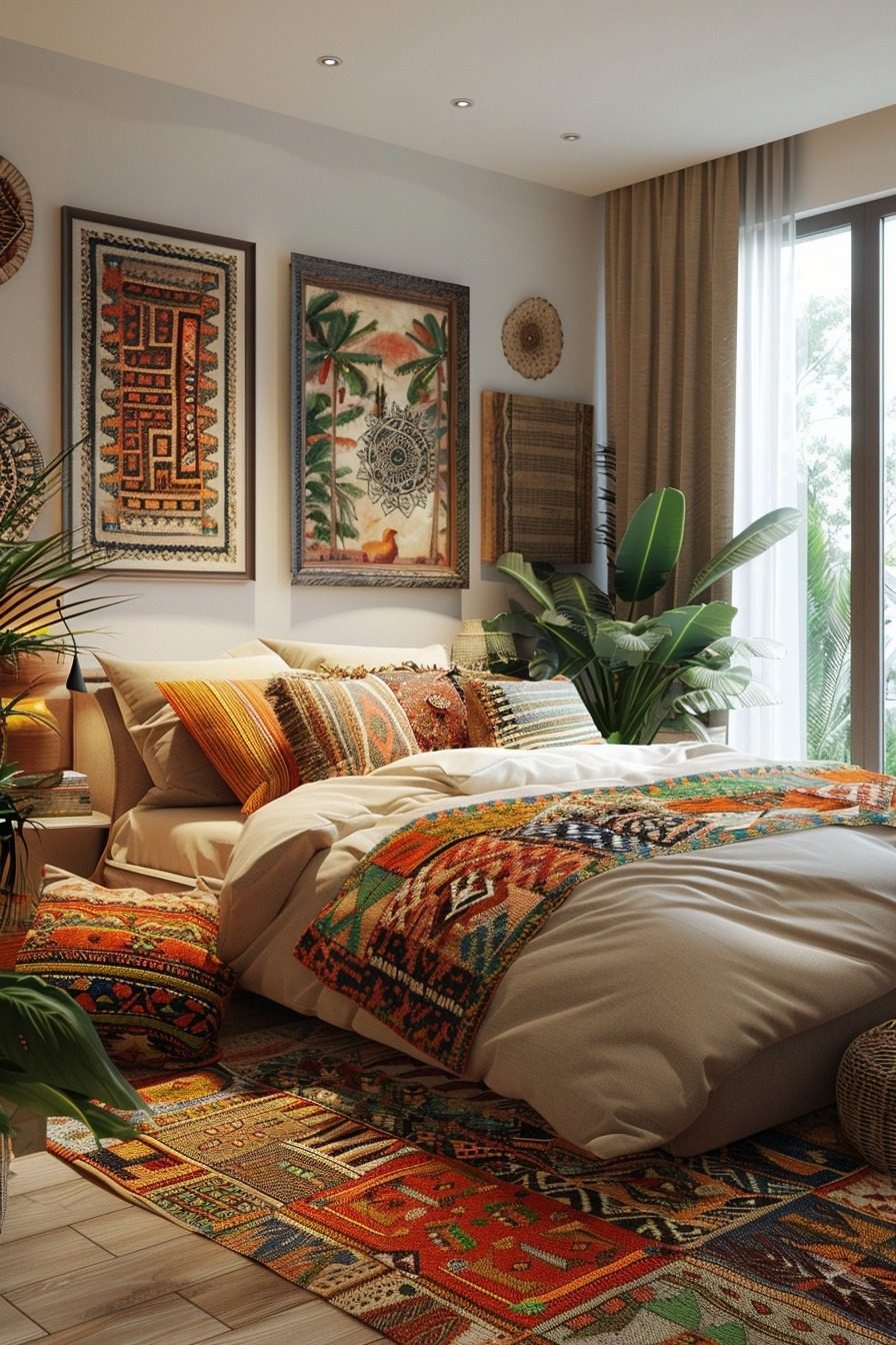 29 Afrohemian Decor Bedroom Ideas For A Captivating Retreat - Courtneys ...