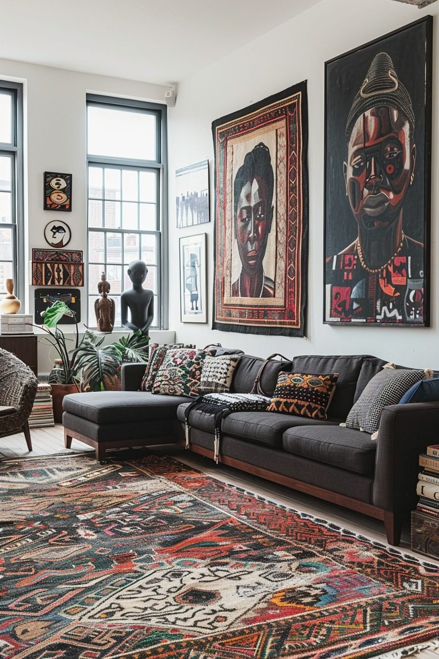 29 Afrohemian Decor Living Room Ideas To Transform Your Space ...