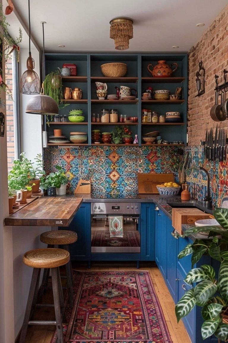 29 Tiny Apartment Kitchen Decor Ideas For Stylish Functionality ...