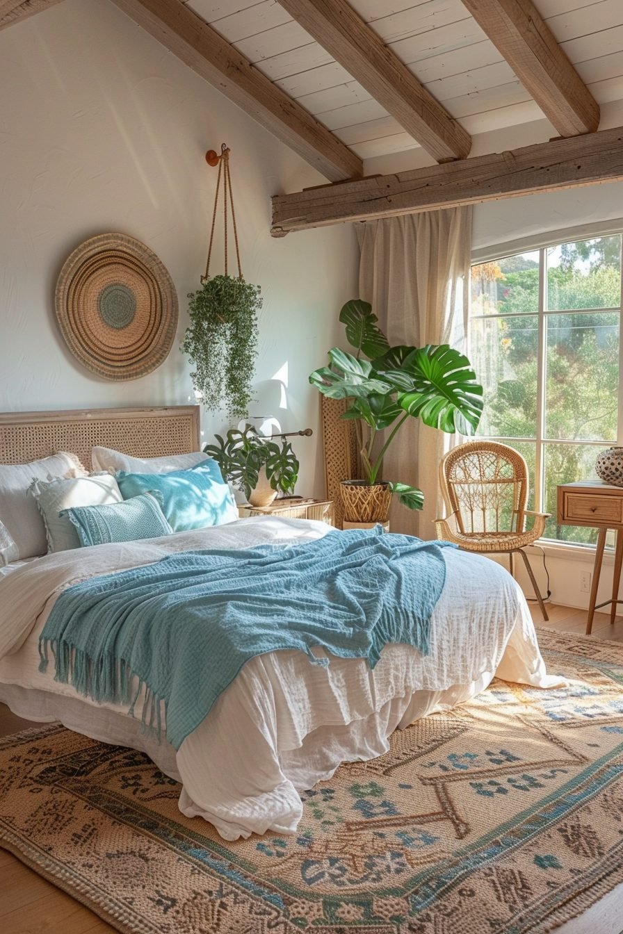 29 Boho Coastal Bedroom Ideas For A Breezy, Beachy Haven - Courtneys World