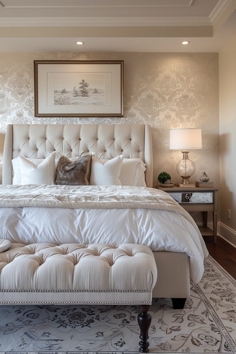 29 Glam Bedroom Decor Ideas For Ultimate Luxury - Courtneys World