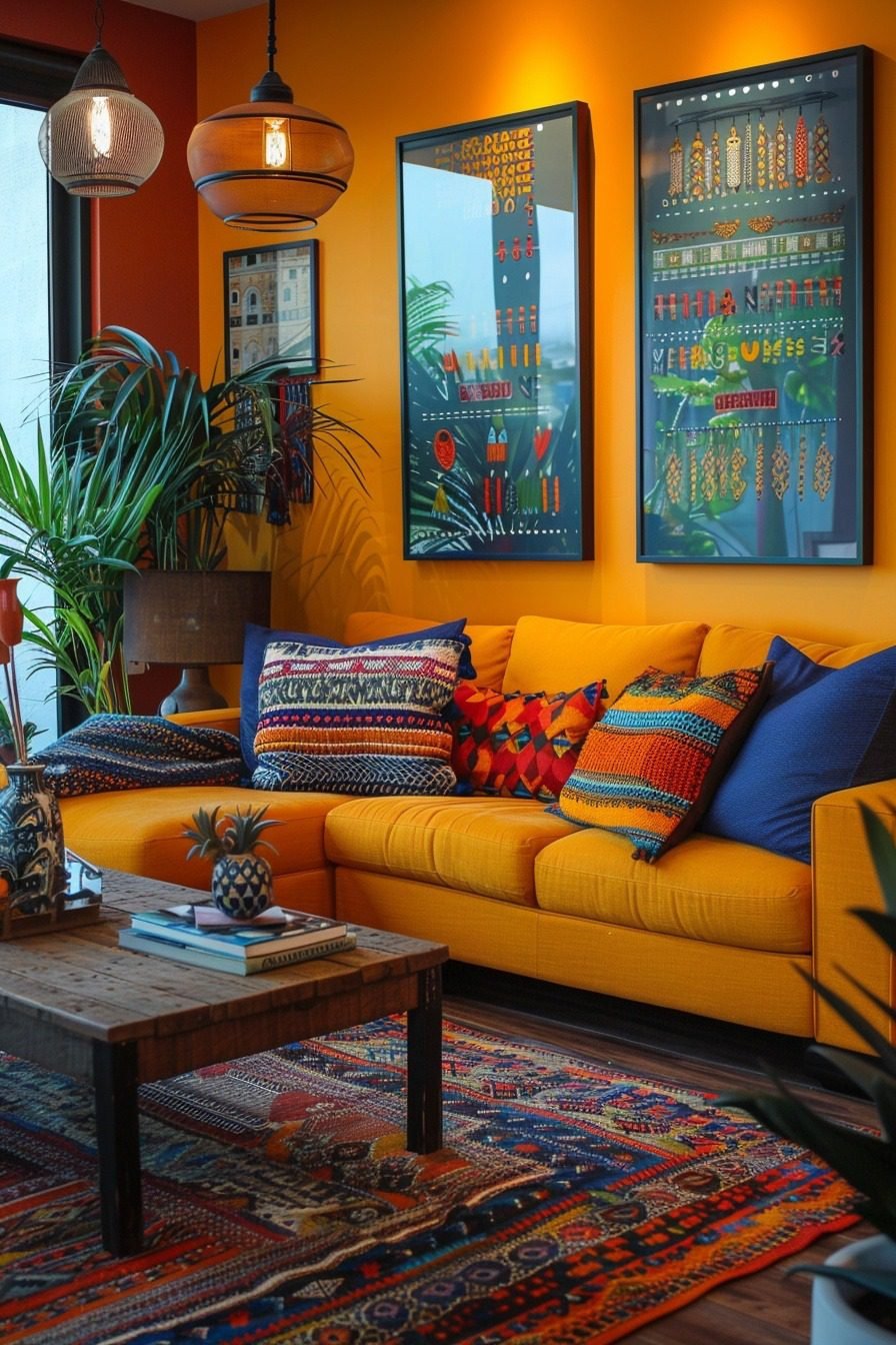 29 Afrohemian Decor Living Room Ideas To Transform Your Space ...